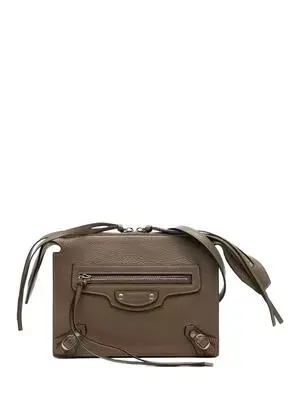Balenciaga Neo Classic City Pouch Crossbody Bag - Brown