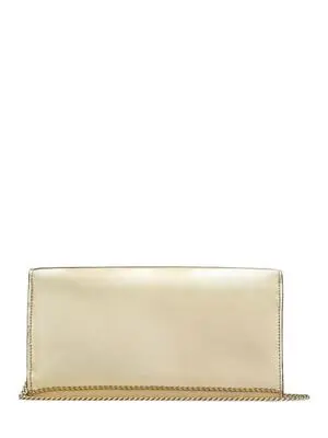 JIMMY CHOO Emmie Clutch Bag With -tone Hardware - Gold