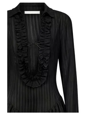 LUDOVIC DE SAINT SERNIN Mini Dress - Black