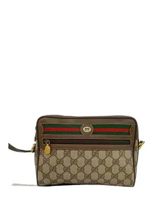 Gucci 20th Century Gg Supreme Web Crossbody Bag - Neutrals