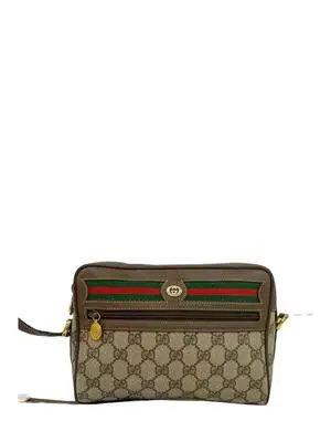 Gucci 20th Century Gg Supreme Web Crossbody Bag - Neutrals