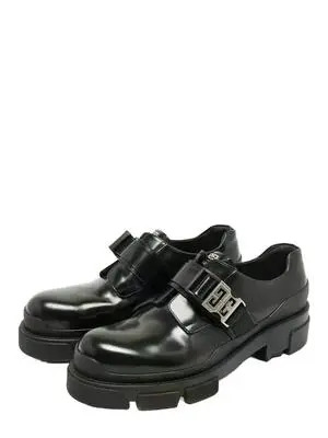 Givenchy 4g Buckled Derby Shoes - Black