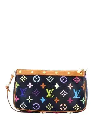LOUIS VUITTON Louis Vuitton Pochette Accessoires Monogram Multicolor Clutch Bag