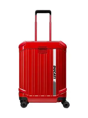 PIQUADRO X Ducati Logo-print Suitcase - Red
