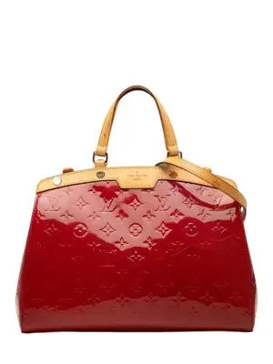 LOUIS VUITTON 2014 Monogram Vernis Brea Mm Satchel