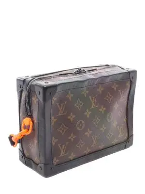LOUIS VUITTON 2018 Monogram Solar Ray Soft Trunk Crossbody Bag - Brown