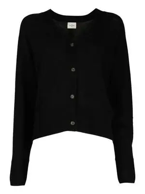 LE KASHA Le Kasha V-Neck Button-Up Cardigan