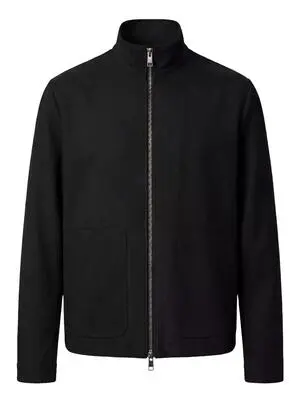 Calvin Klein Zip-up High-neck Jacket - Black