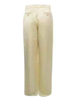 MAGDA BUTRYM Magda Butrym Satin Palazzo Pants