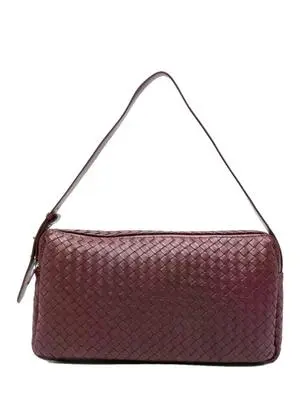 ELLEME Large Trousse Leather Shoulder Bag - Red