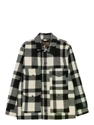 Filson Check-pattern Button-up Jacket - White