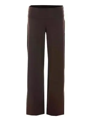 Repetto Repetto Elasticated Logo-Print Jersey Trousers Brown