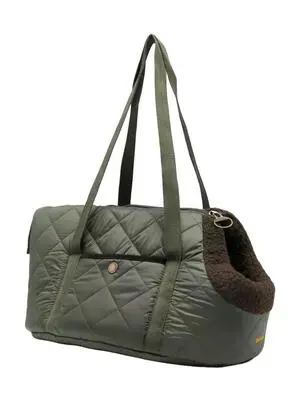 Barbour Quilted Dog Carrier - Green
