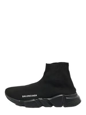 Balenciaga Speed Trainer Slip-on Sneakers - Black