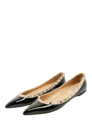 Valentino Garavani Valentino Garavani Rockstud Ballet Flats Black