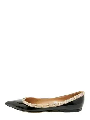 Valentino Garavani Valentino Garavani Rockstud Ballet Flats Black