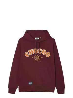 CHOCOOLATE CHOCOOLATE Logo Embroidered Drawstring Hoodie