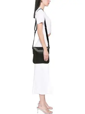 BURBERRY Burberry Smoke Check Coated Canvas Beckley Crossbody Bag