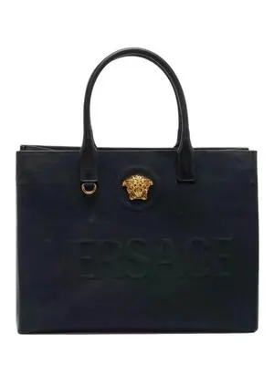 VERSACE La Medusa Embossed Tote Bag