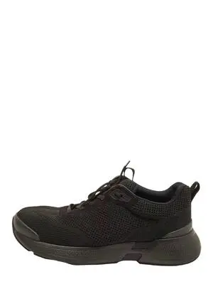 Hermès Paneled Lace-up Sneakers - Black