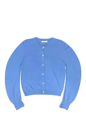 6397 6397 Crew Neck Button-Up Cardigan