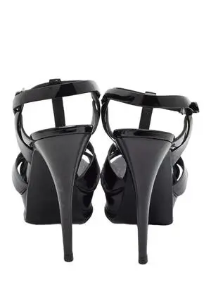 SAINT LAURENT Saint Laurent Tribute Platform Sandals