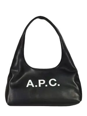 A.p.c. Baby Ninon Shoulder Bag - Black