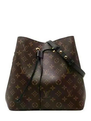 LOUIS VUITTON Monogram Neonoe Mm Bucket Bag - Brown