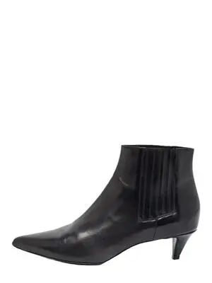 CELINE Celine Pointed-Toe Ankle Boots
