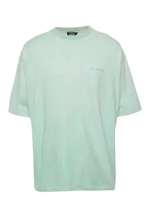 Balenciaga Oversized Crew-neck T-shirt - Green