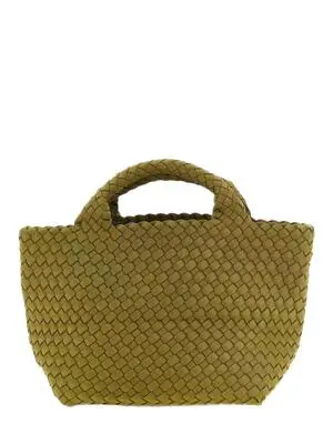 NAGHEDI NAGHEDI St. Barths Woven Tote Bag Green