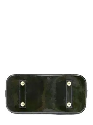 LOUIS VUITTON 1990-2010 Monogram Vernis Alma Pm Handbag - Green