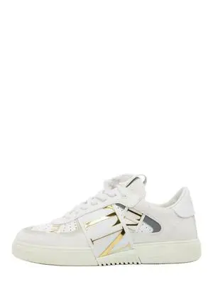 Valentino Garavani Vl7n Logo-band Sneakers - White