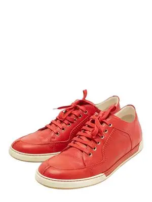Dior Lace-up Sneakers - Red