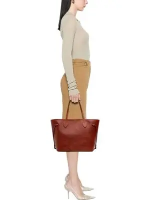 LOUIS VUITTON Epi Neverfull Mm Tote Bag - Brown