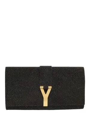 SAINT LAURENT Saint Laurent Large Chyc Clutch Bag
