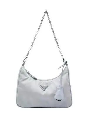 Prada 2019-2026 Re Nylon Re Edition 2005 Satchel - Grey
