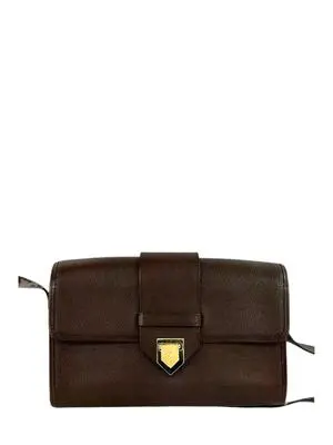 Saint Laurent 20th Century Leather Crossbody Bag - Brown