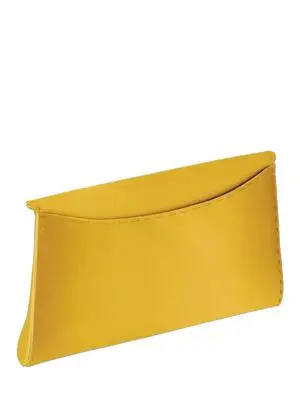 Tyler Ellis Lee Pouchet Clutch Bag - Yellow