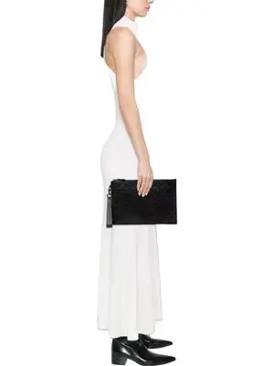Gucci 2016-2026 Guccissima Clutch Bag - Black