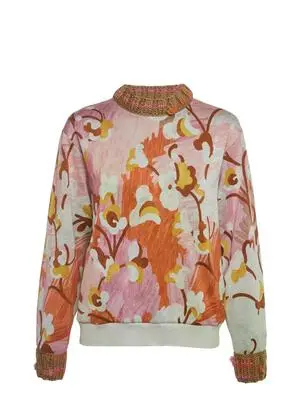 PRADA Prada 2017 Printed Floral Sweatshirt