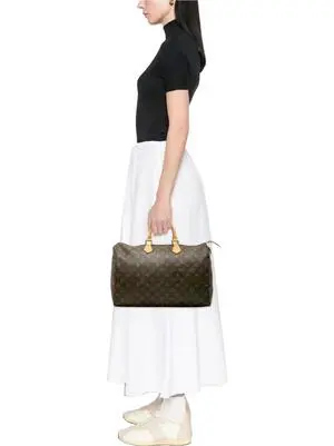 LOUIS VUITTON Louis Vuitton Monogram Speedy 40 Boston Bag