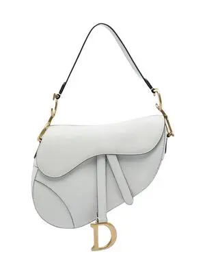 DIOR 2021 Grained Calfskin Saddle Bag Shoulder Bag