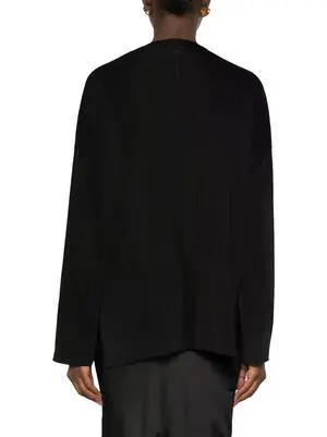 TOM FORD V-neck Wool Sweater - Black