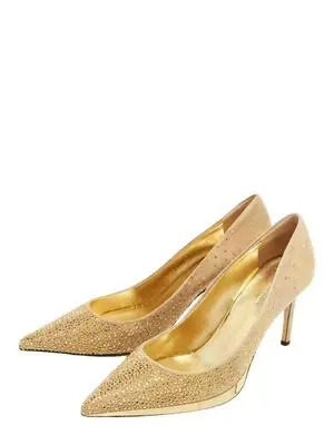 GIUSEPPE ZANOTTI Embellished Stiletto Pumps - Neutrals