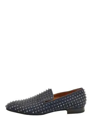 CHRISTIAN LOUBOUTIN Dandelion Spikes Loafers - Blue