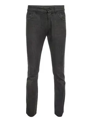 Dolce & Gabbana Cotton Straight-fit Jeans - Black