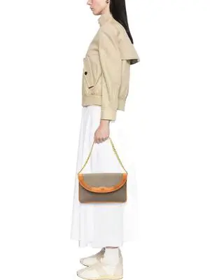 Dior 20th Century Canvas Shoulder Bag - Brown