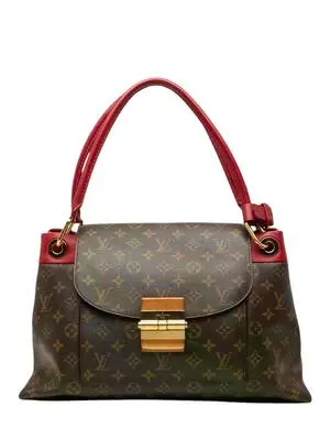 LOUIS VUITTON 2012 Monogram Olympe Mm Shoulder Bag - Brown