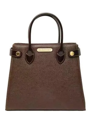 Burberry 2000-2017 Leather Handbag - Brown